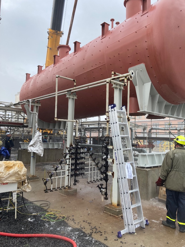 CONSTRUCTION OF A DEGASSIFICATION TANK FOR SULFUR DEGASSING - S GLOBAL